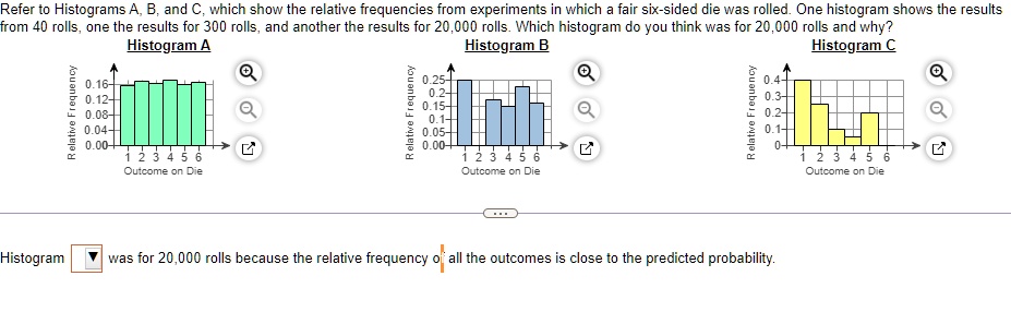 Refer To Histograms B And C Which Show The Relative Frequencies From 