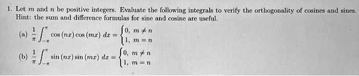 SOLVED: thumbs up for correct answer 👌🏻 1. Let m and n be positive ... SOLVED: thumbs up for correct answer 👌🏻 1. Let m and n be positive ...
