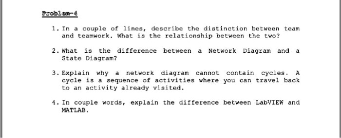 SOLVED: Please,do it all Problem-4 l.In a couple of lines, describe the ...
