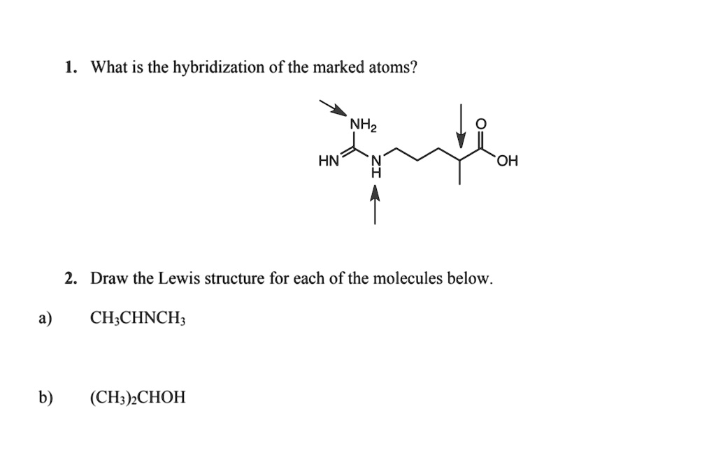 Nh3 Lewis Structure Hybridization