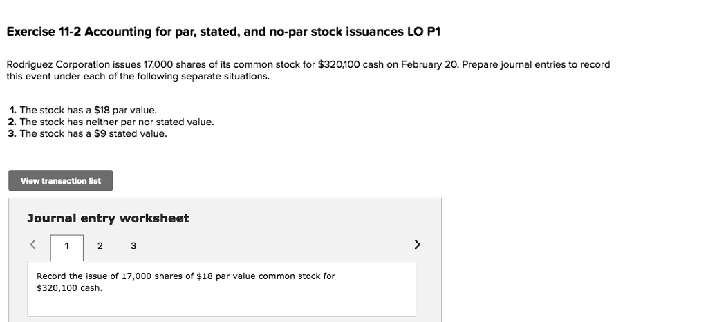 Accounting Journal Entries Common Stock