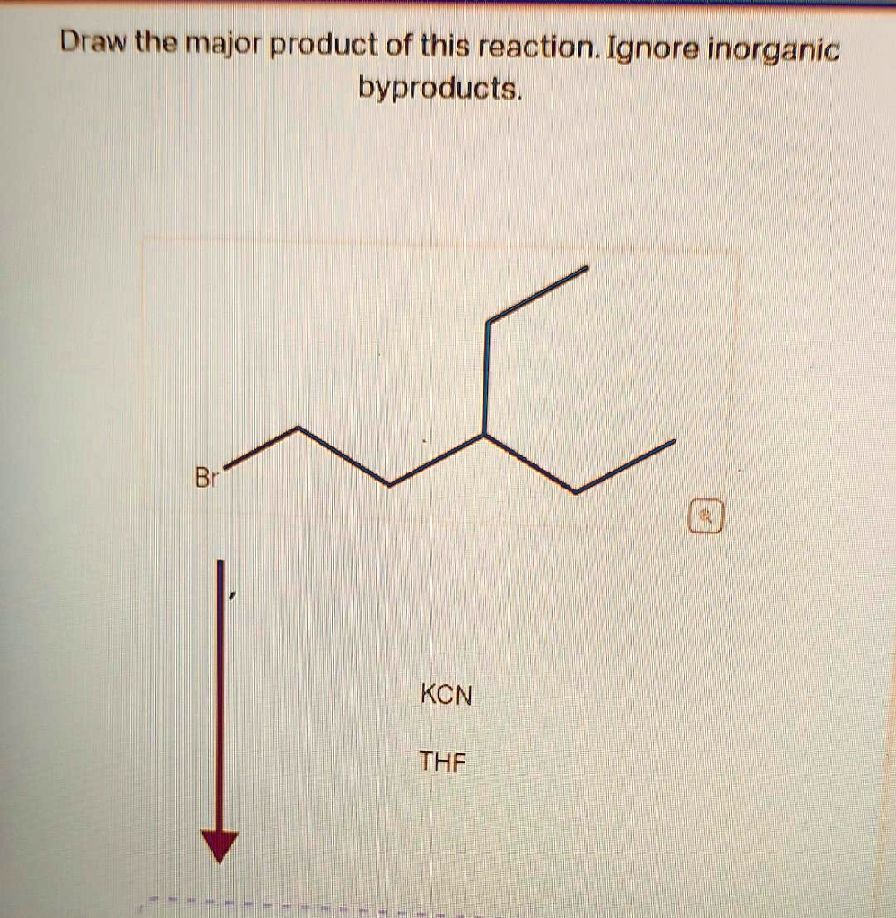 draw the major product of this reaction draw the major product of this ...