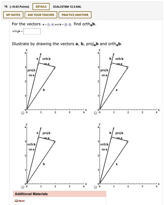 SOLVED: DETAILS SCALCETBM 123.046- MY NOTES ASK YOUR TEACHER PRACTICE ...
