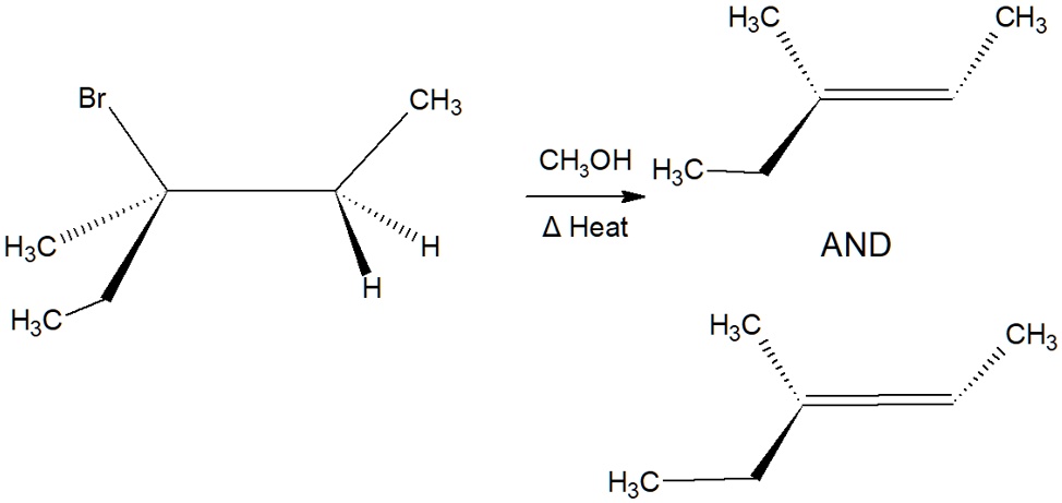 SOLVED:H3C CH3 CH;OH H3C Heat " H AND HaC Ha" CH3 H3C CH3 H3C
