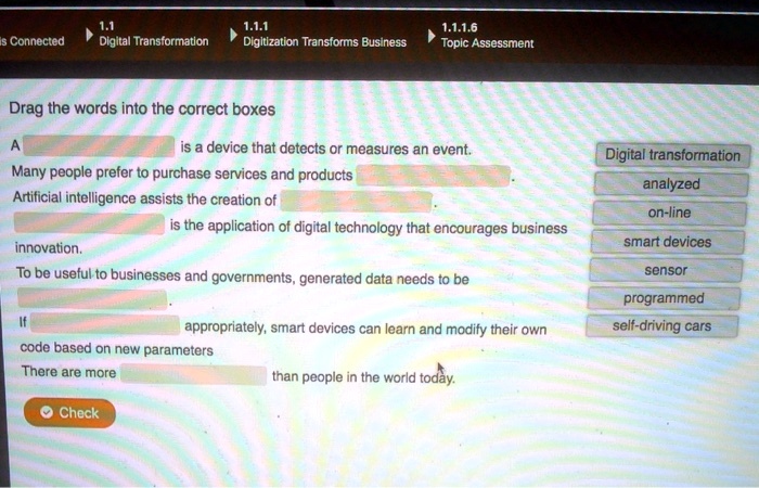 1.1 1.1.1 1.1.1.6 is Connected Digital Transformation Digitization ...