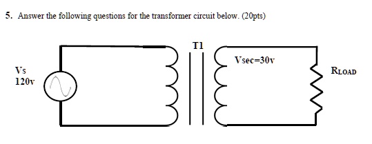 SOLVED: a) If 18 Watts of power is dissipated through RLOAD, what is ...