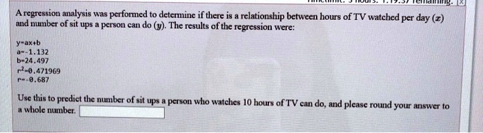regression analysis was perforcd to dctcrninc if tlicre is rclationship ...