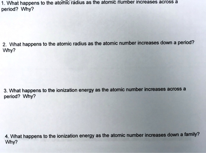 What Happens To The Atomic Radius As The Atomic Number Increases Across 2757