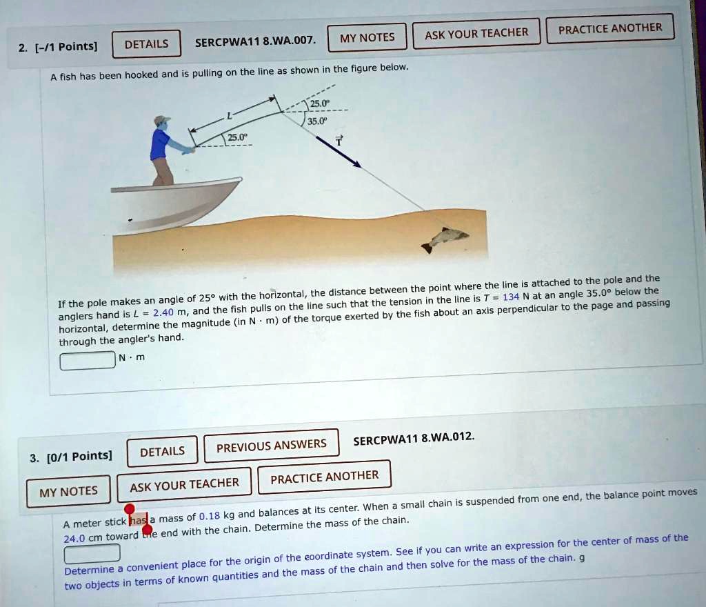 SOLVED:SERCPWATI 8.WA 007. MY NOTES ASK YOUR TEACHER PRACTICE ANOTHER ...