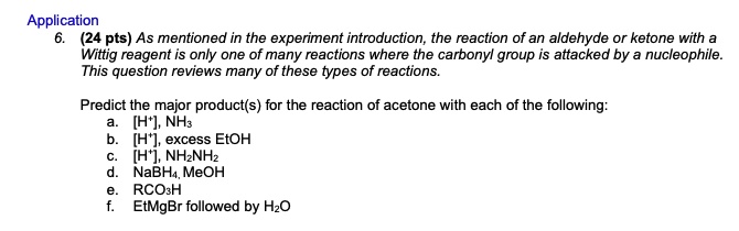 Application (24 pts): As mentioned in the experiment introduction, the ...