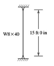 SOLVED: Determine the LRFD design strength, Î¦cPn, and the ASD ...