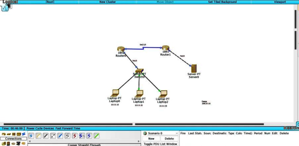 SOLVED: Texts: Build the network topology according to the given IP ...