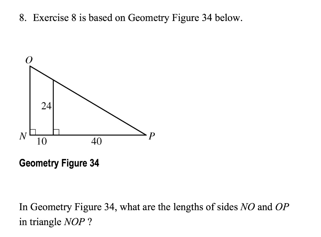 8 exercise 8 is based on geometry figure 34 below 24 p 10 40 geometry ...