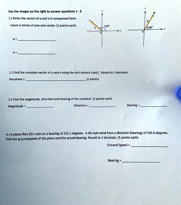 SOLVED: Use the images on the right to answer questions 1 - 3. 1 ...