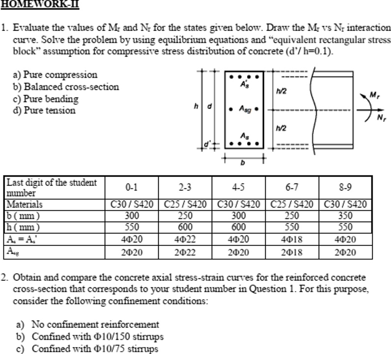 HOMEWORK-II 1. Evaluate the values of M r and N r for the states given ...