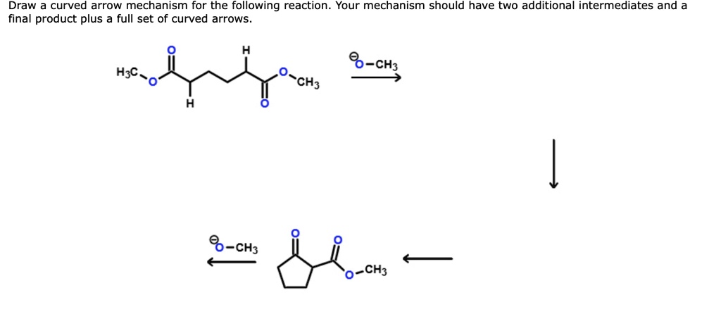 VIDEO solution: Draw curved arrow mechanism for the following reaction. Your mechanism should ...