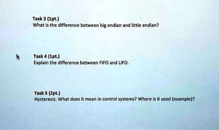 Task 3 (1 pt.): What is the difference between big endian and little ... Task 3 (1 pt.): What is the difference between big endian and little ...