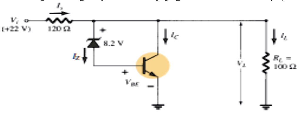 Solved A Calculate The Regulated Output Voltage In The Voltage 0857
