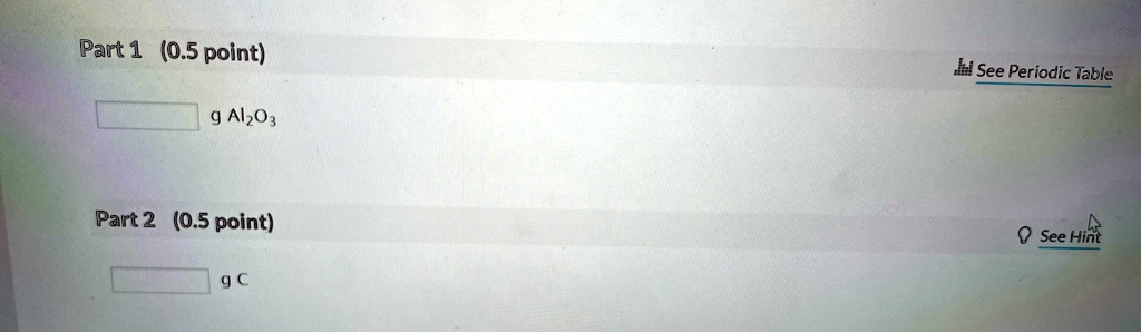 SOLVED: 06 Question (1 point) e See page 306 How much aluminum oxide ... SOLVED: 06 Question (1 point) e See page 306 How much aluminum oxide ...