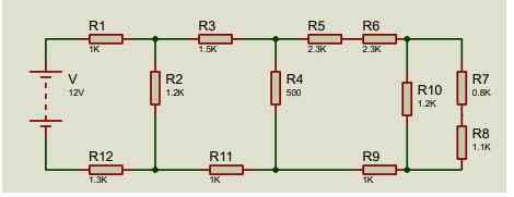 calculate the req itot i1 i2 i4 i6 and i9 v1 v4 v8 and v9 using series ...
