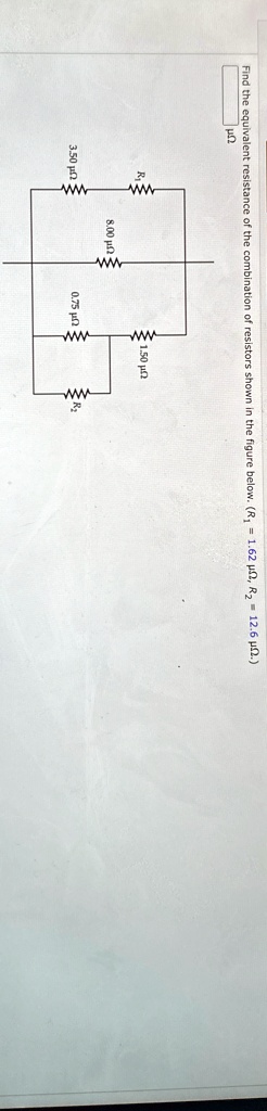 Find the equivalent resistance of the combination of resistors shown in ...