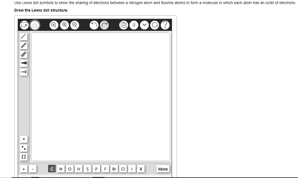 SOLVED:Use Lewis dot symbols t0 show Ihe sharing of electrons between ...