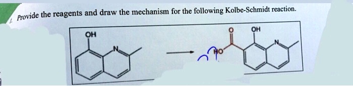 SOLVED: Provide the reagents and draw the mechanism for the following ...