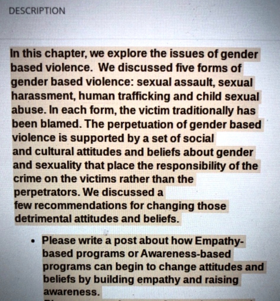 psychology of women description in this chapter we explore the issues ...