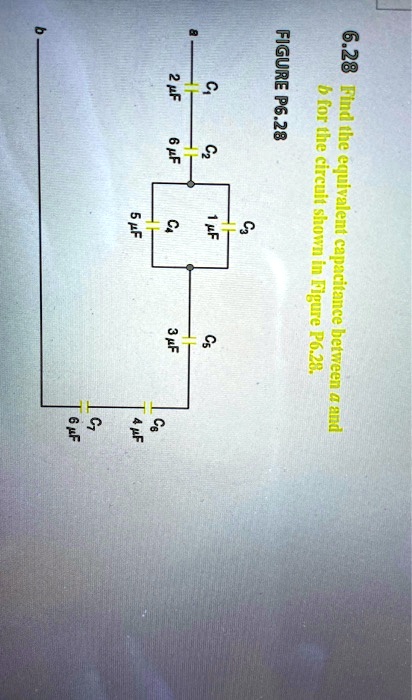 SOLVED: 2F FIGURE P6.28 6.28 6F 5F 1F b for the circuit shown in Figure P6.28. Find the ...