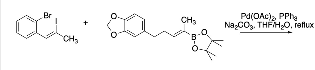 the following reaction results in the formation of a single product ...
