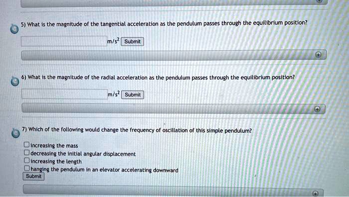 SOLVED: What is the magnitude of the tangential acceleration as the ...