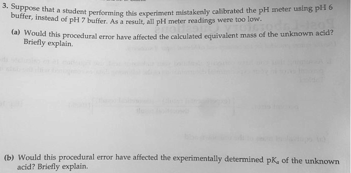 SOLVED: Suppose that student PH 6 performing this experiment mistakenly ...