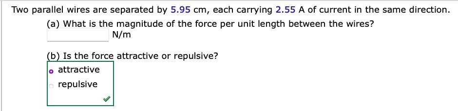 SOLVED: Physics 2 // conductors - Ampere's law (Homework) Two parallel ...