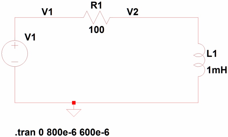 SOLVED: Consider the RL Circuit shown below. Assume the excitation is a 10 kHz sine wave with an ...