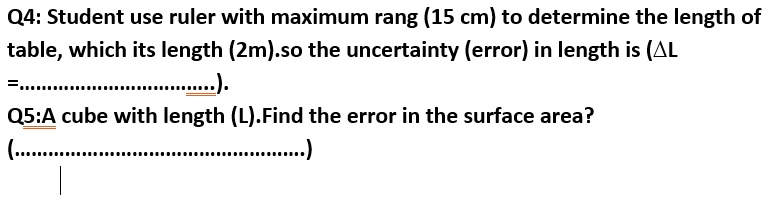 q4 student use ruler with maximum rang 15 cm to determine the length of ...