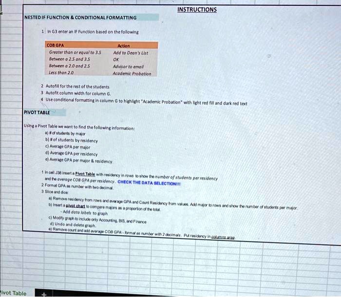 SOLVED: i need help on the steps for creating this. INSTRUCTIONS ...