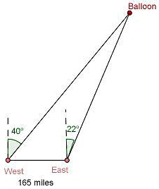 SOLVED: Two weather tracking stations are on the equator 165 miles ...