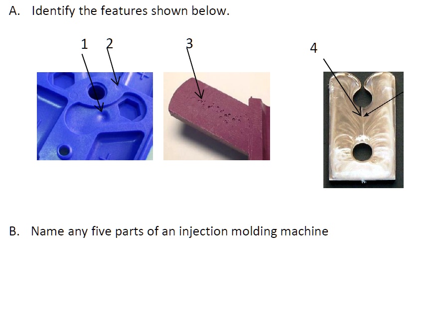 SOLVED: A. ldentify the features shown below 1 B. Name any five parts ... SOLVED: A. ldentify the features shown below 1 B. Name any five parts ...