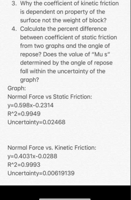 why the coefficient of kinetic friction is dependent on property of the ...