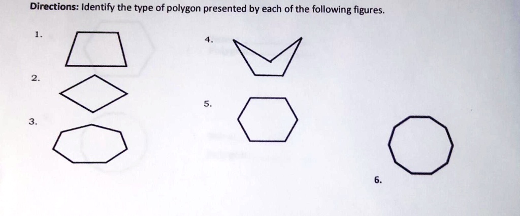 SOLVED: 'identify the type of polygon presented by each following figuresNonsense = Report ...