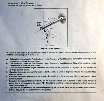 question 1 pipe system consider the pipe system shown in figure 1 f1 25 ...