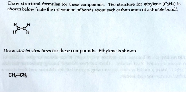 SOLVED: Draw structural formulas for these compounds The structure for ...
