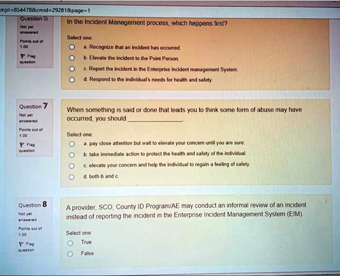 [GET ANSWER] mpt854478cmid29281page1 questlon in the incident ...