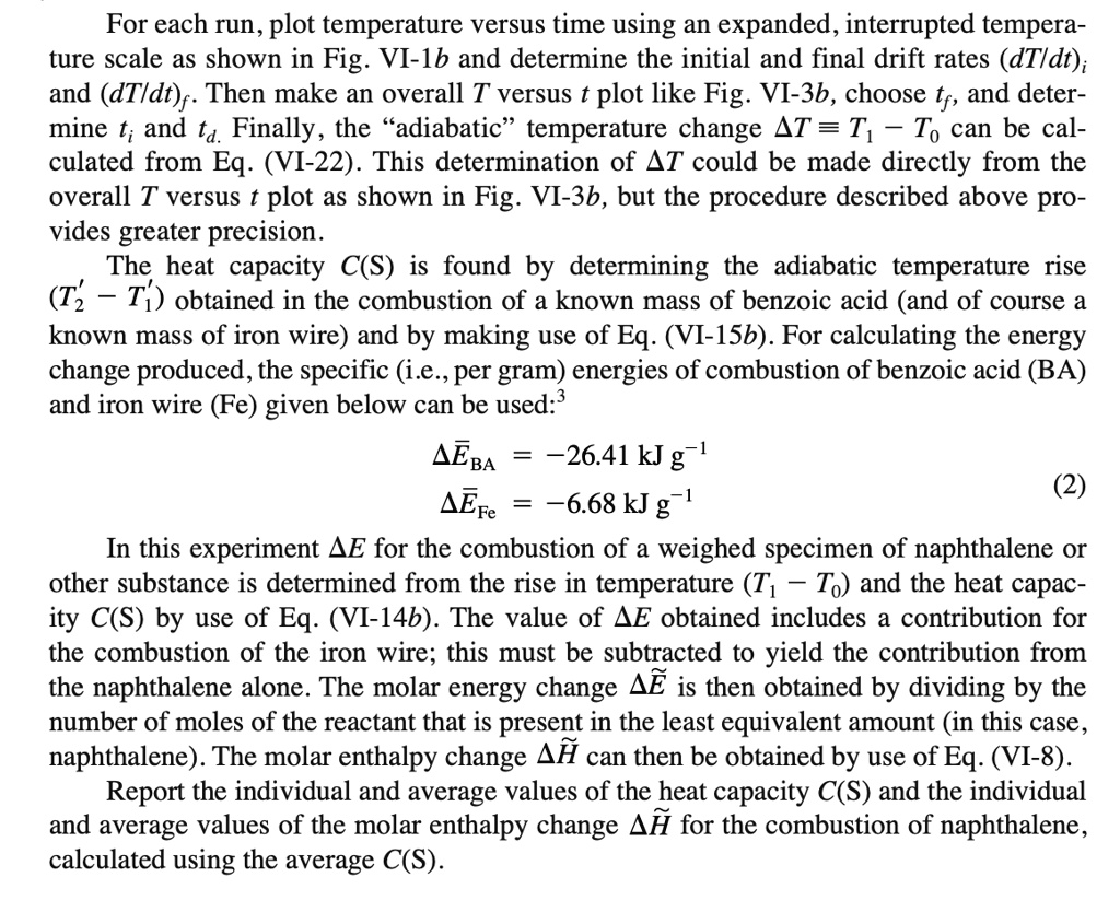 for each run plot temperature versus time using an expanded interrupted ...