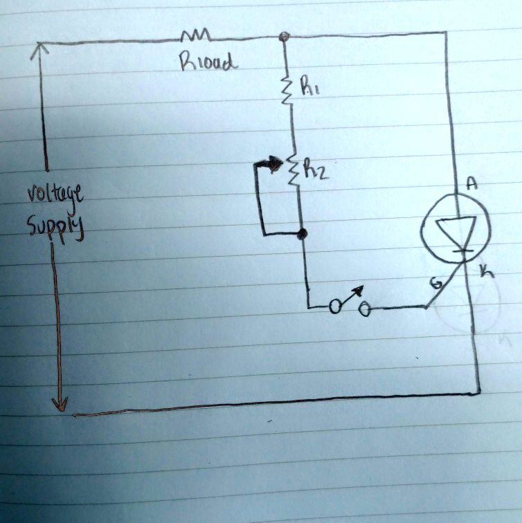 Voltage Supply Rload R1 R2