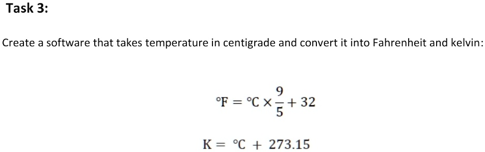 SOLVED: 'Note : identify input ,output and processing of task . Also ...
