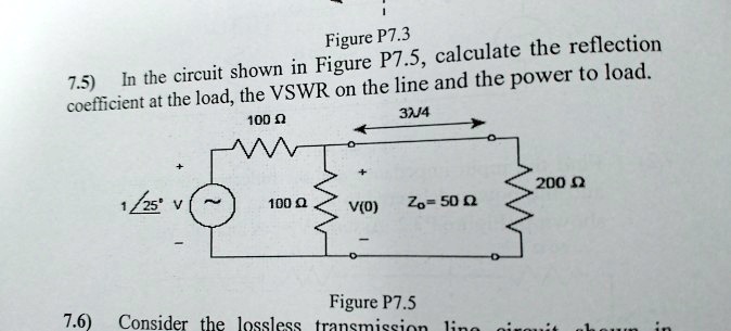 SOLVED: Figure P7.3 In the circuit shown in Figure P7.5, calculate the ...