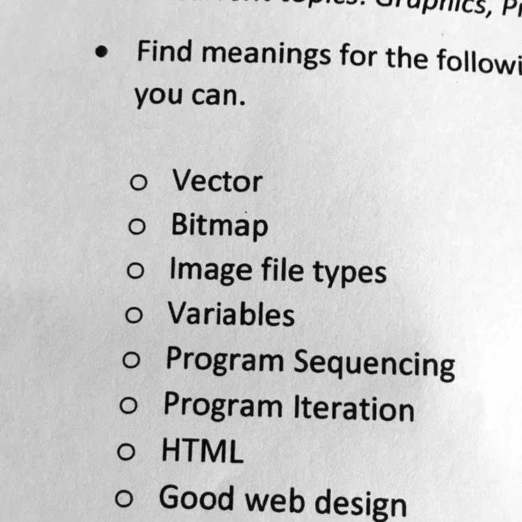 SOLVED: 'find meanings for the words and give examples where you can WORTH 30 points An upiiics ...