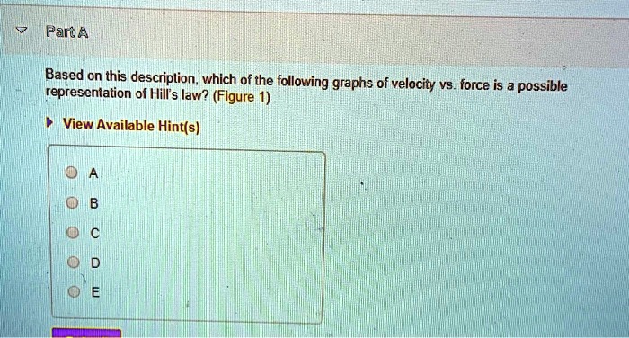 SOLVED: Pai A Based on this description, which of the following graphs ...