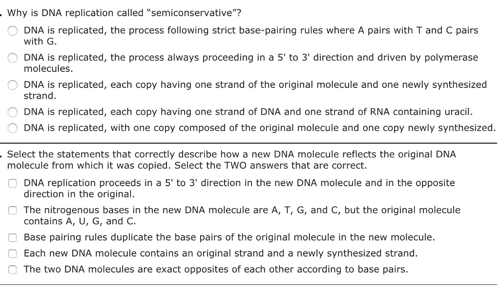 Why Is Dna Replication Called Semiconservative Dna Is Replicated 5702